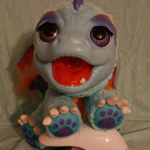 Hasbro | Toys | Furreal Friends Torch My Blazin Dragon Plush Fur Real ...